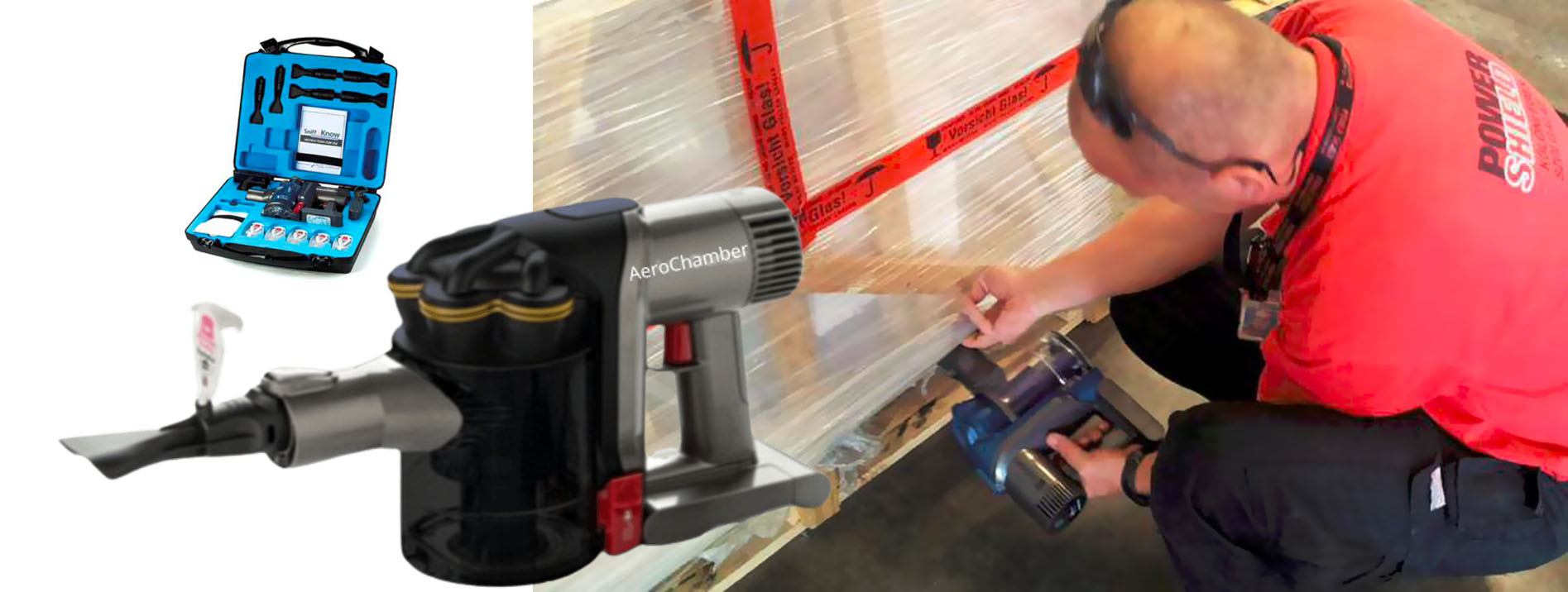 AeroChamber Sniffer - Portable Air Sampler for Drugs & Explosives Detection