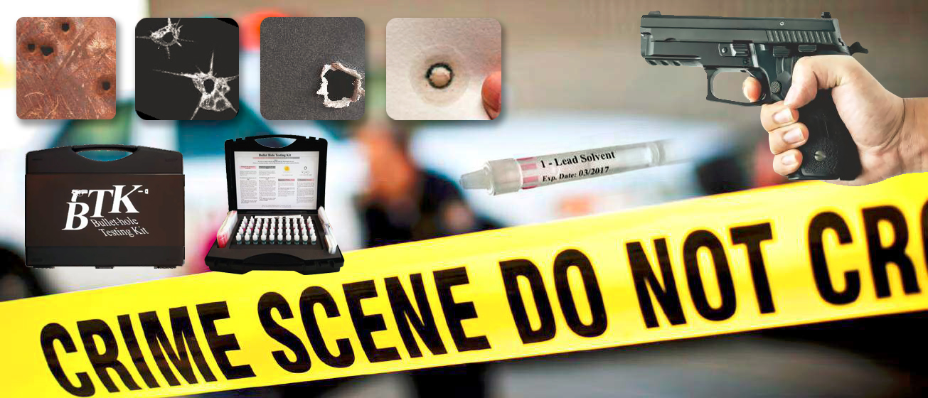 Bullet Hole Testing Kit | Essential Crime Scene Solution
