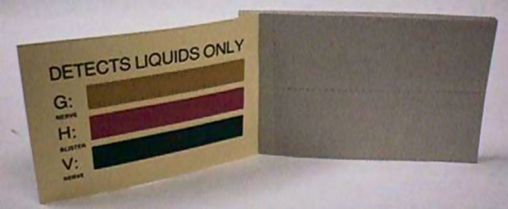 M8 Detection Paper – Identify Liquid Chemical Threats